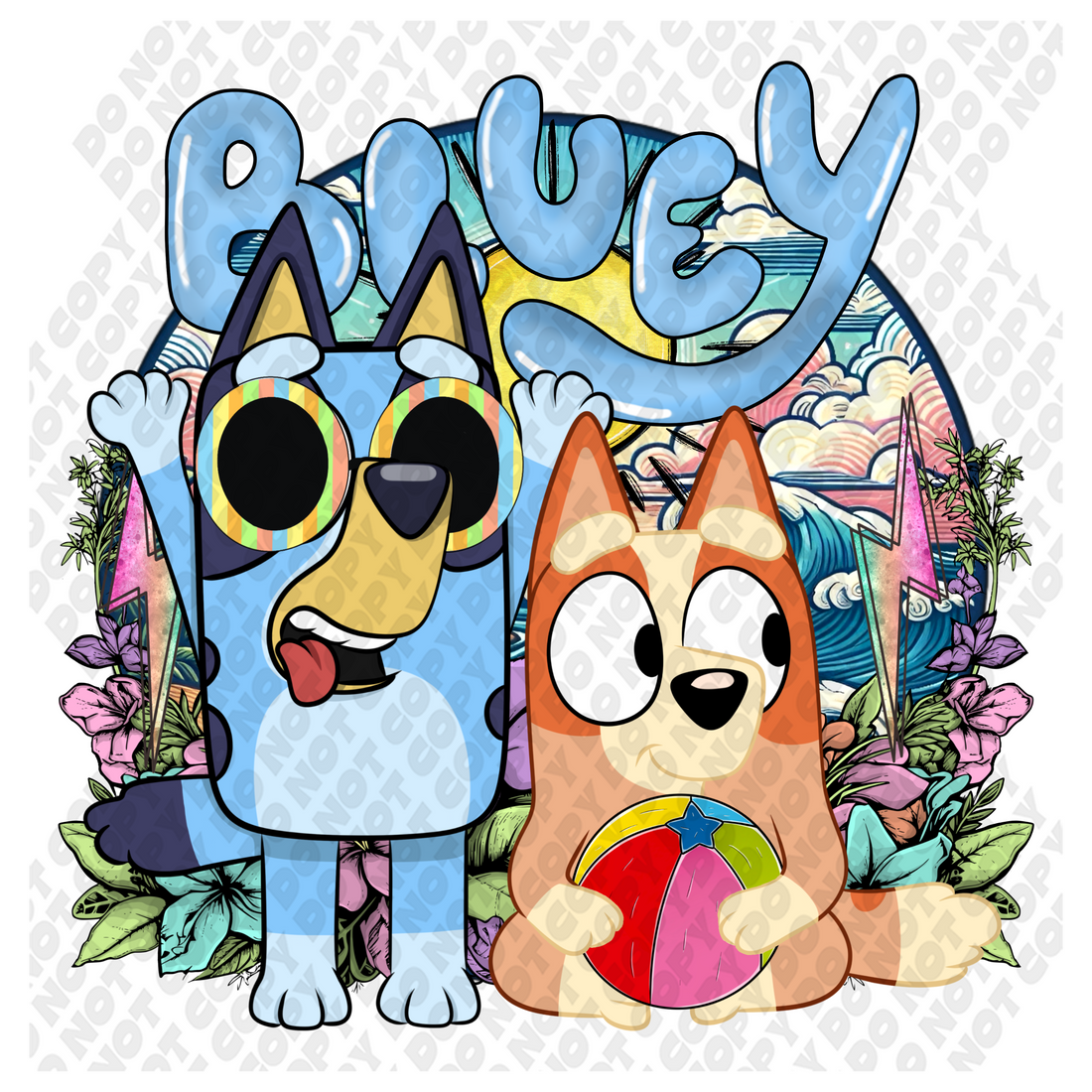 Bluey| DTF Transfer Sticker – DTF Reaper