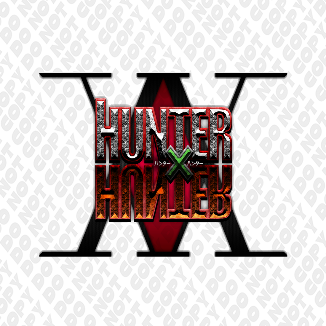 Hunter X Hunter Logo HD | DTF Transfer Sticker – DTF Reaper