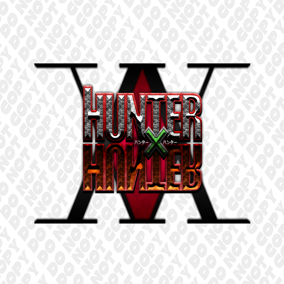Hunter X Hunter Logo HD | DTF Transfer Sticker – DTF Reaper
