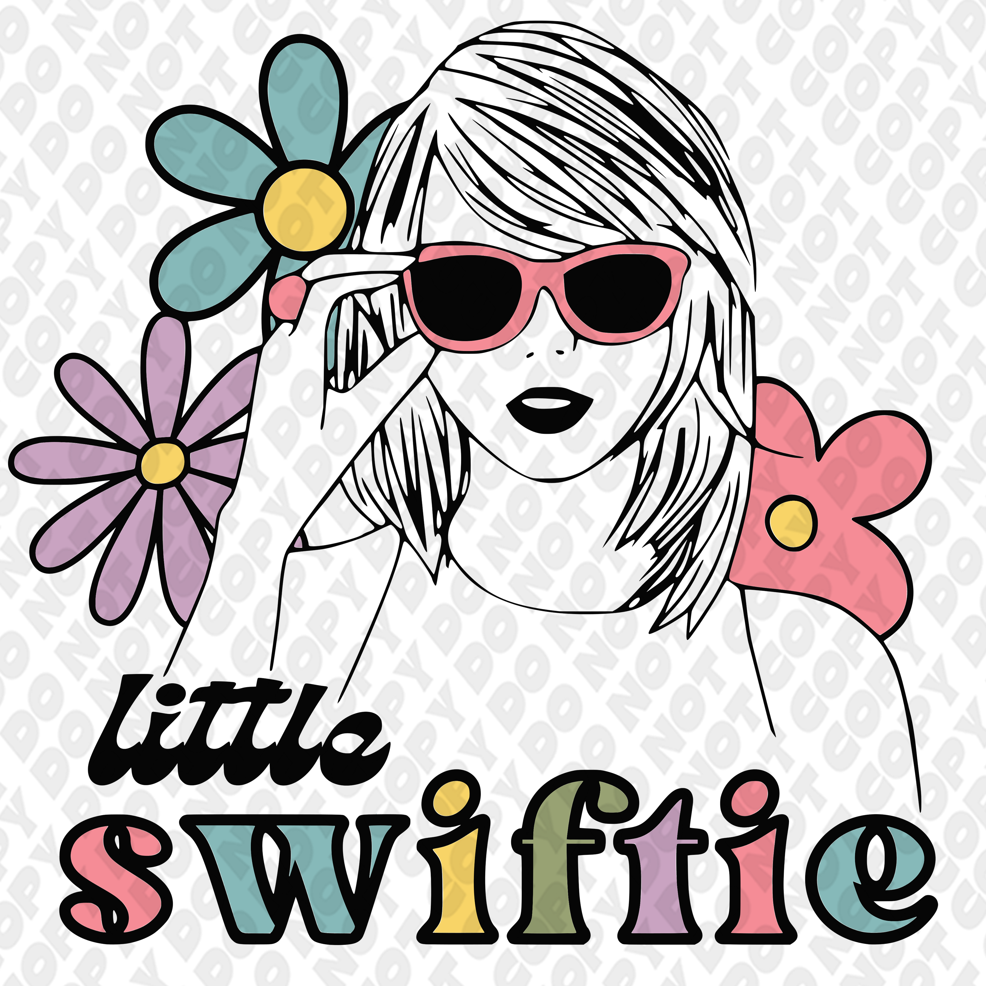 Little Swiftie flower | DTF Transfer Sticker – DTF Reaper