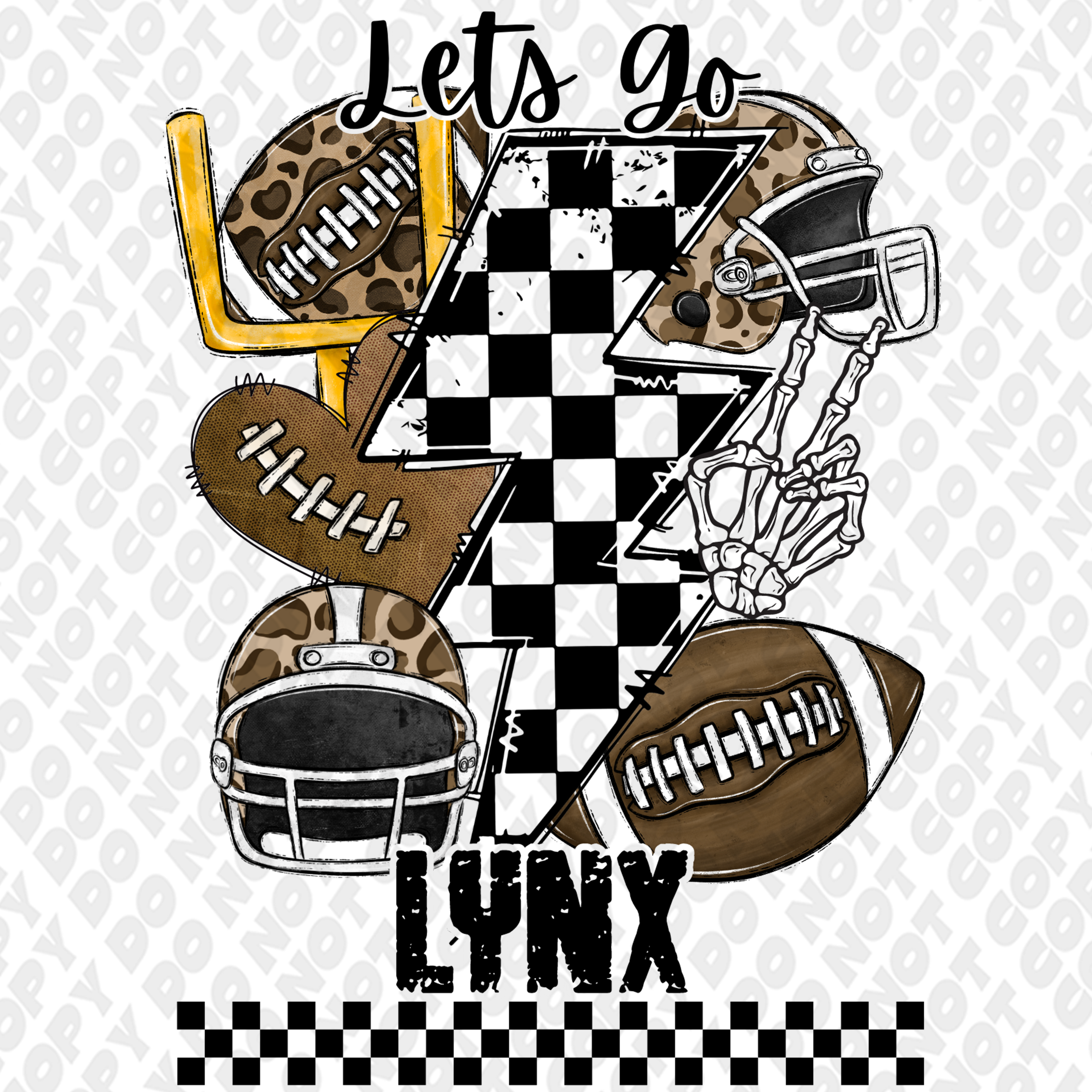 Let's go Lynx | DTF Transfer Sticker – DTF Reaper