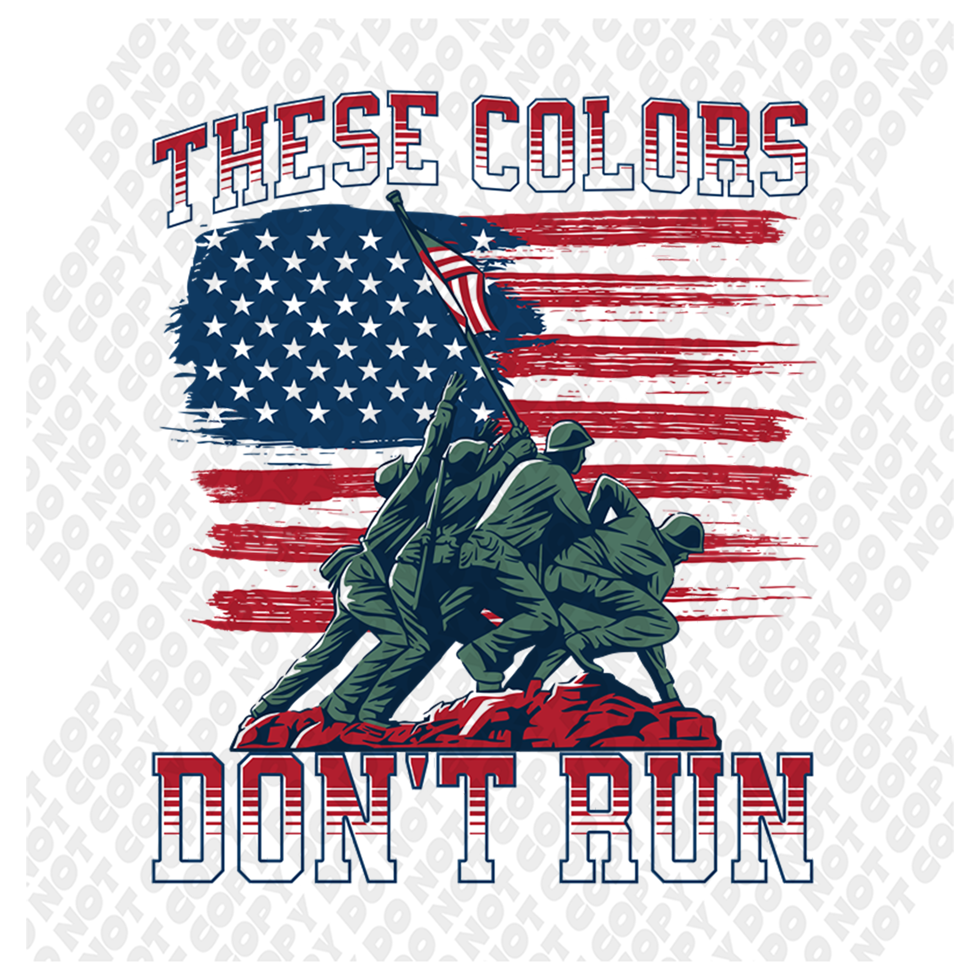These Colors Dont Run | DTF Transfer Sticker – DTF Reaper