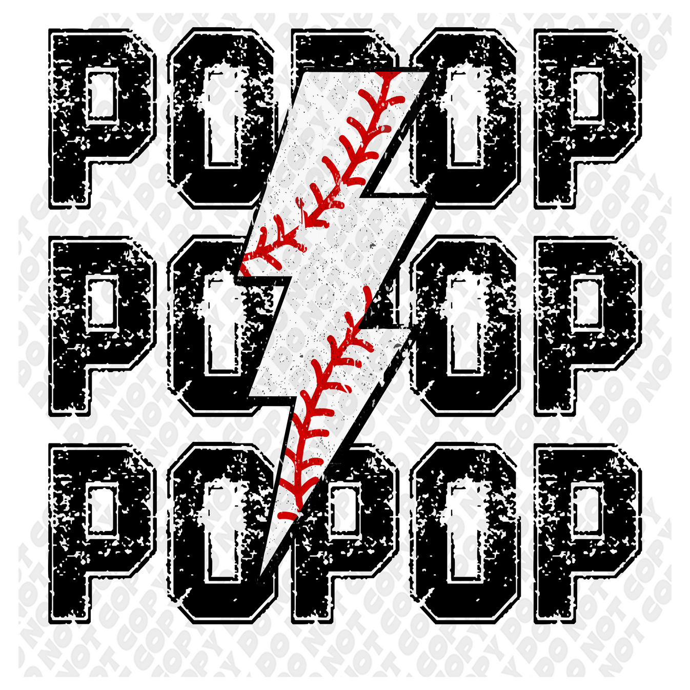 Popop Baseball |DTF Transfer – DTF Reaper